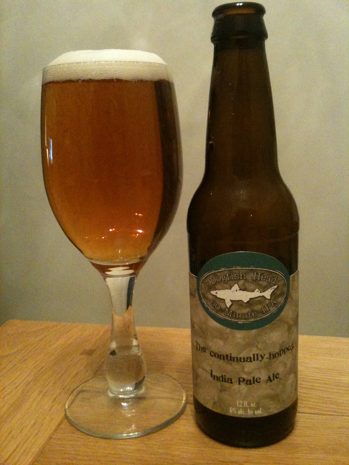 The Beer Bunker: 60 minute IPA (Dogfish) 6%Abv