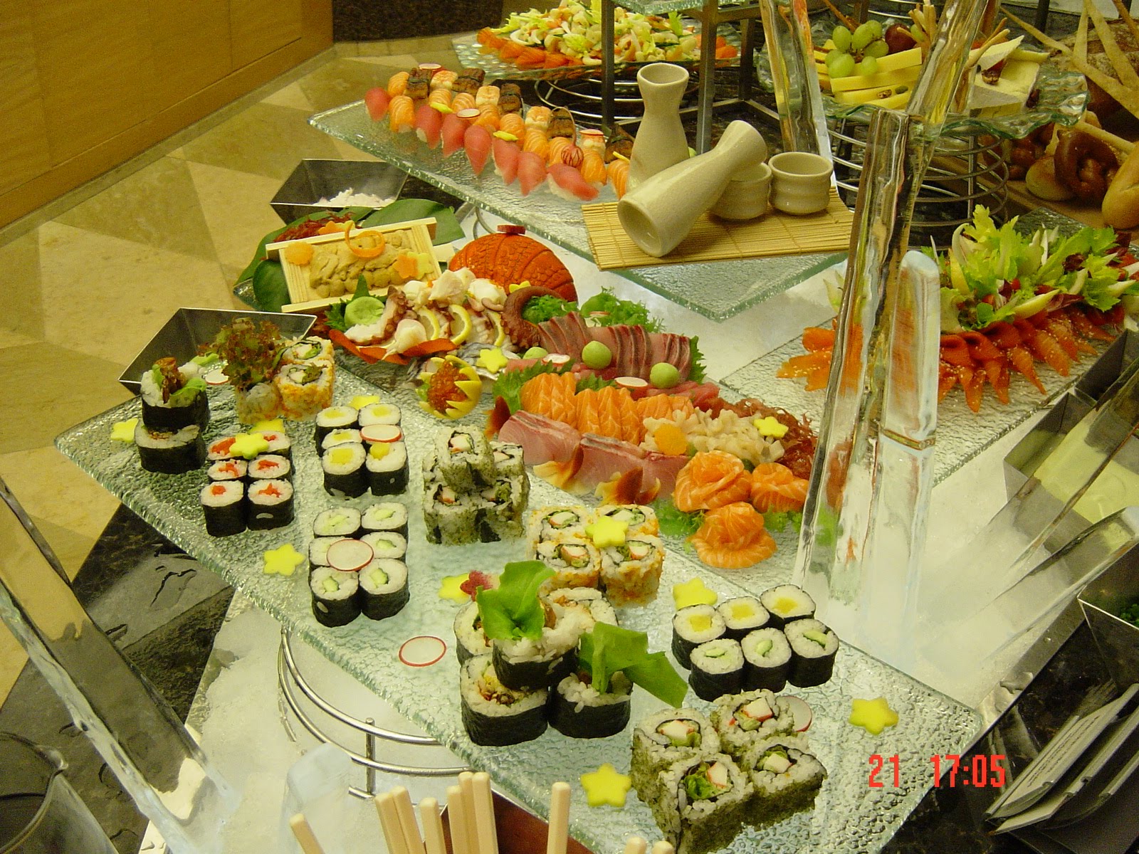 DYNAMIC CULINARY CHEF FACTORY : buffet set up