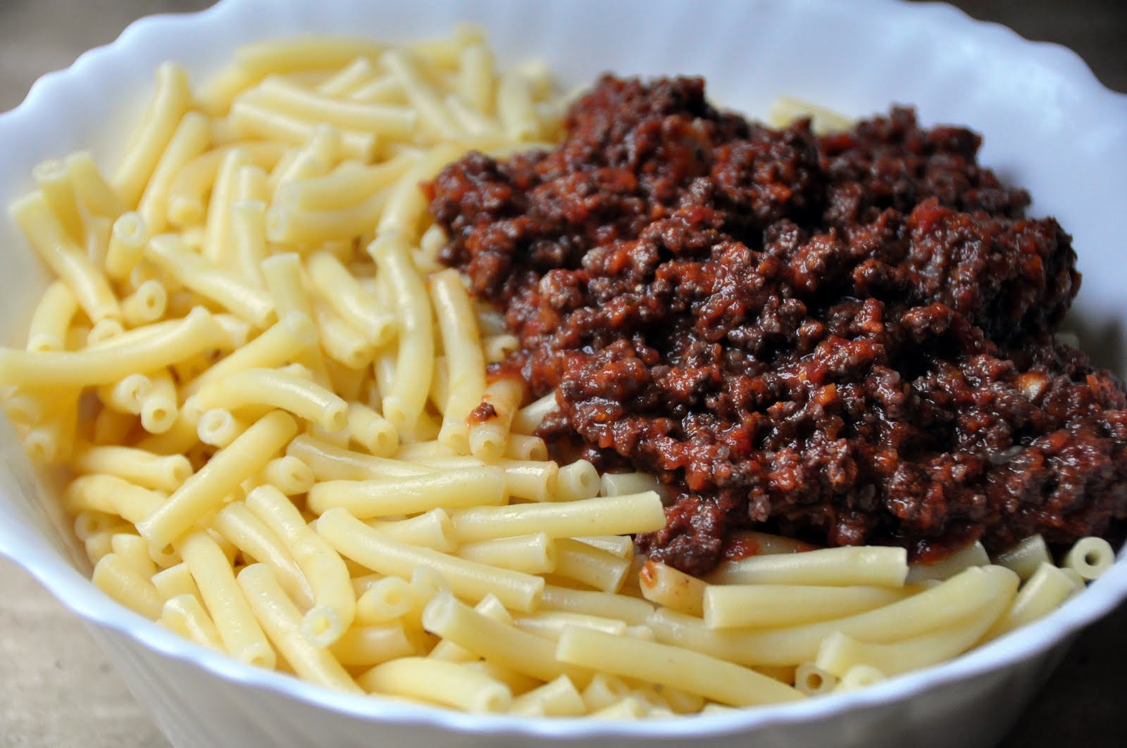 Melcul in bucatarie: Macaroane cu carne