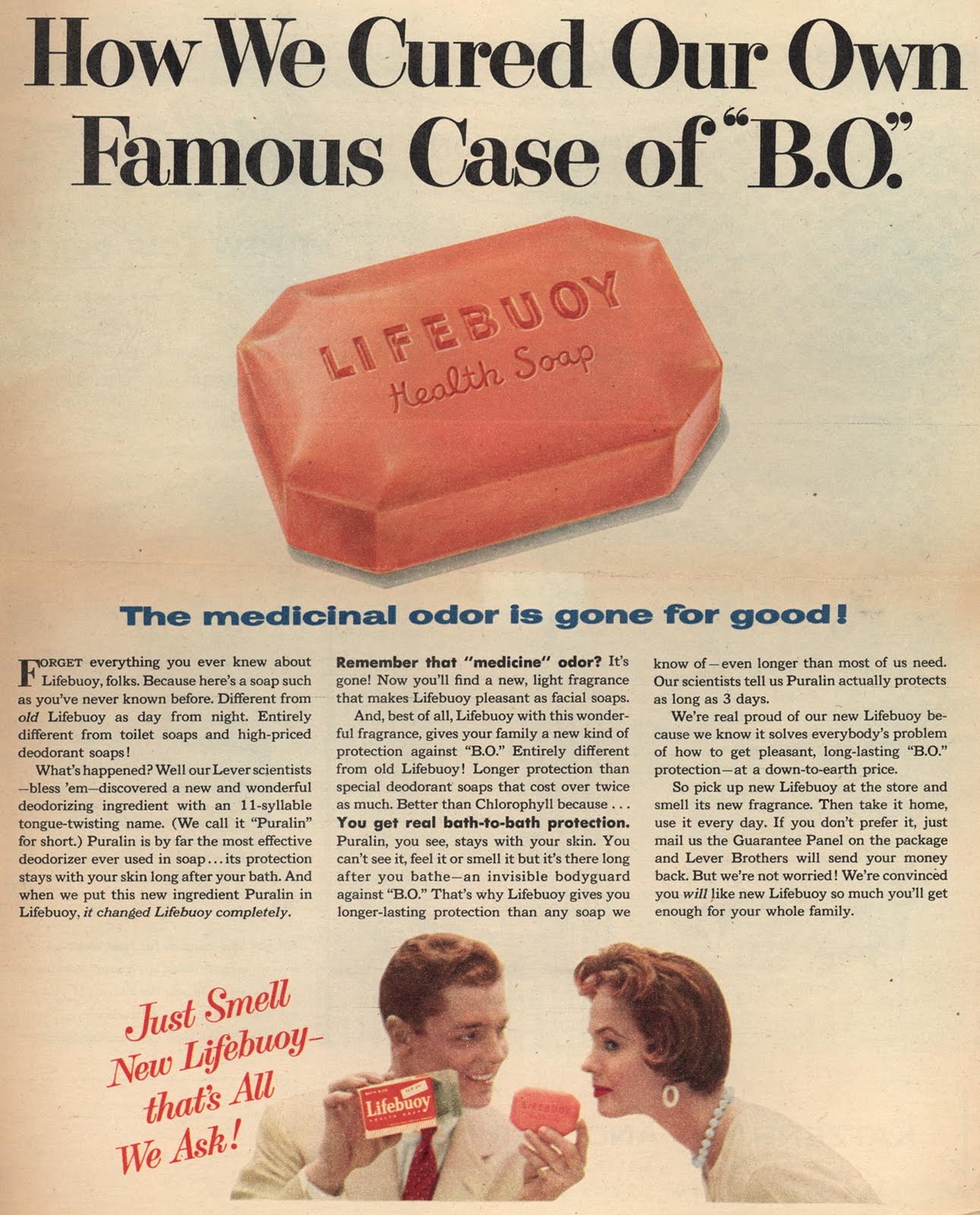 The Paper Collector: Lifebuoy ads, 1940s-1950s