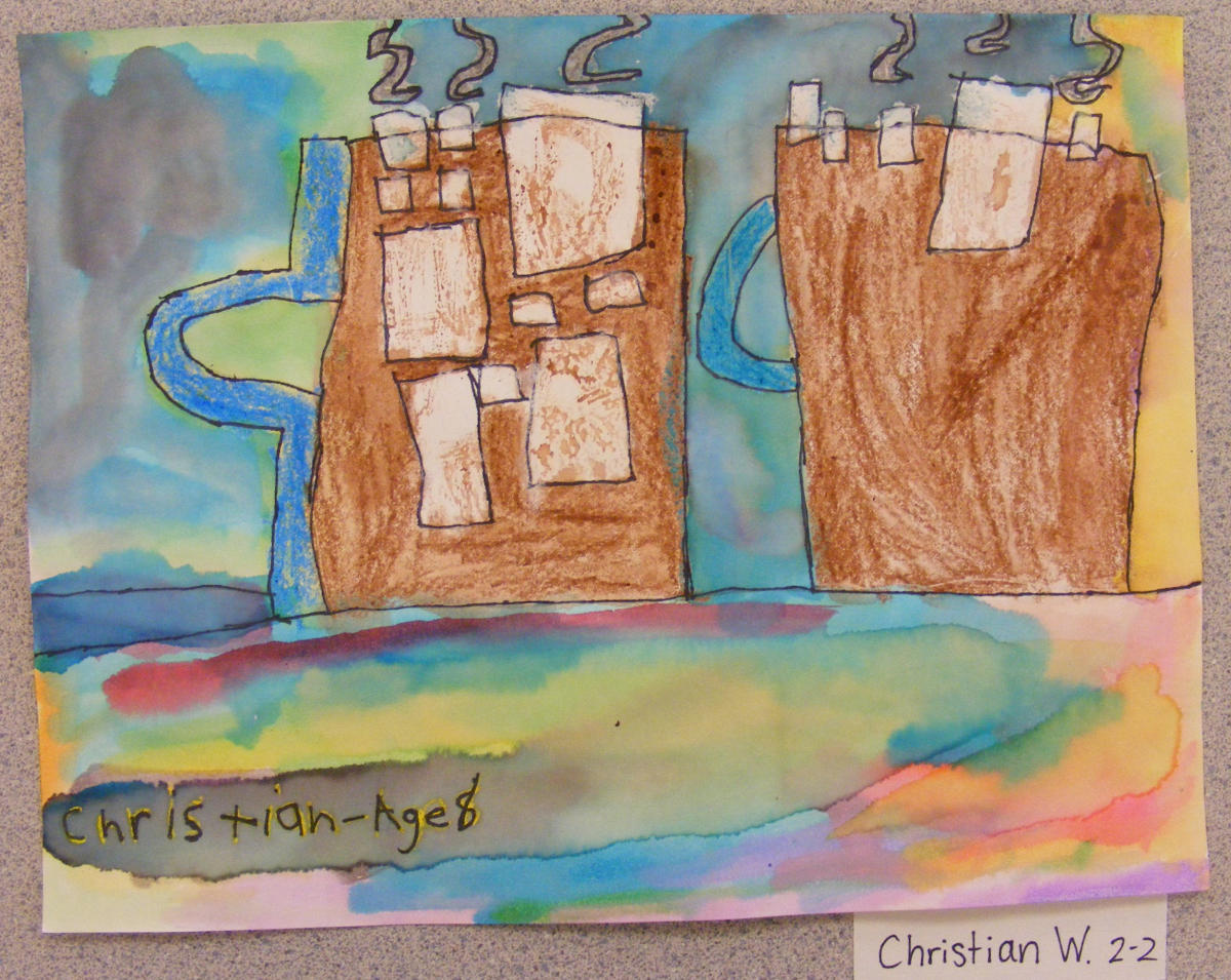 Suffield Elementary Art Blog!: 2nd Grade Winter Fun Scenes