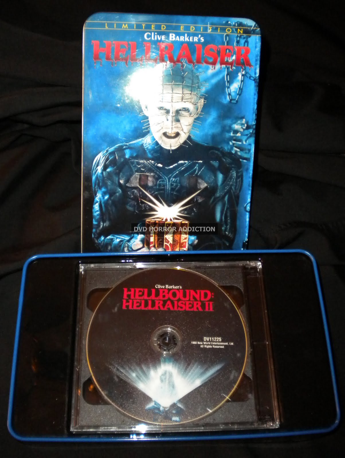 HORROR ADDICTION DVD & BLU-RAY: HELLRAISER 1987/ HELLBOUND: HELLRAISER ...