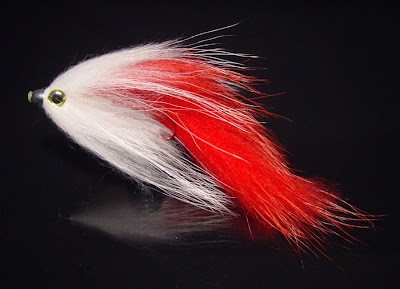 Pike fly-fishing articles: Raccoon bunny fly candy