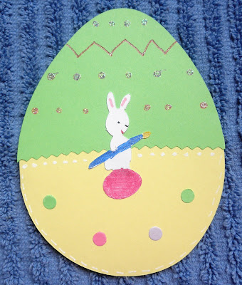 Judy's Handmade Creations: Easter egg shape card... with cut file!