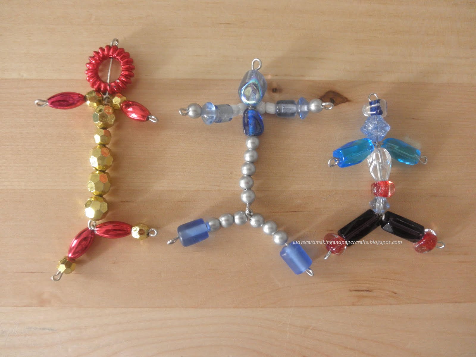 Judy's Handmade Creations: Beaded People :)