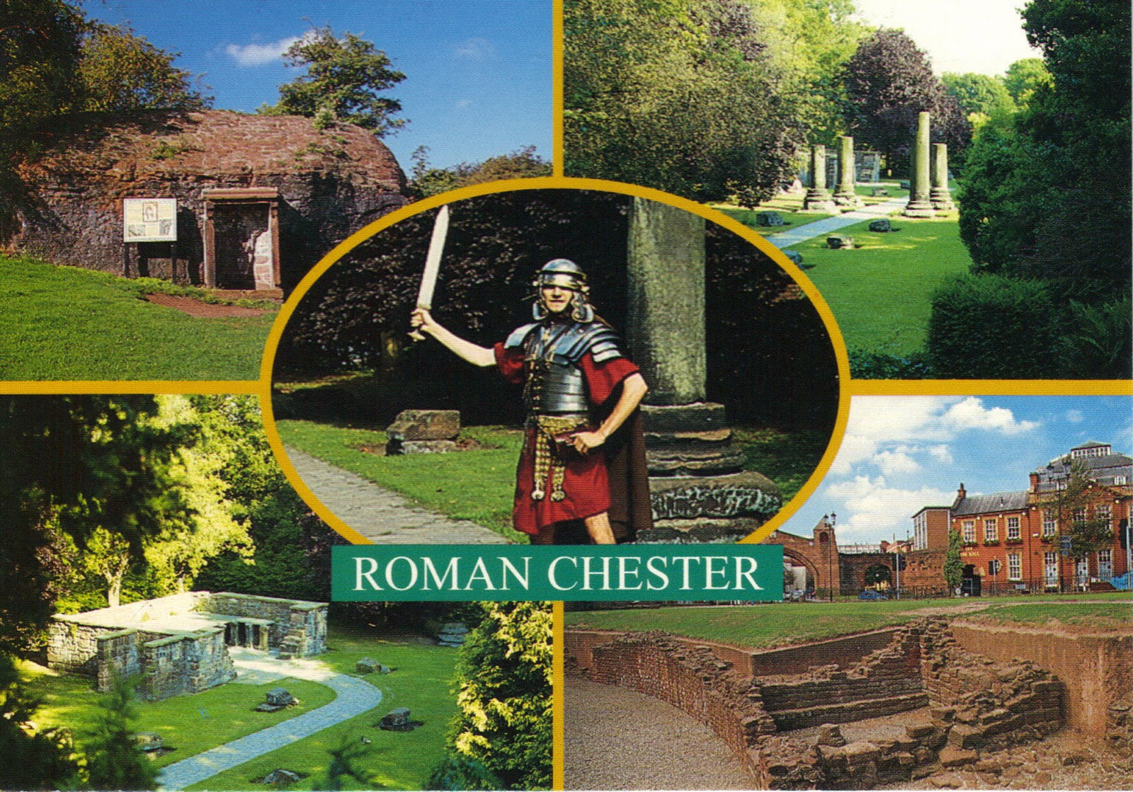 My Personal Postcard Collection: Poskad dari Chester, England