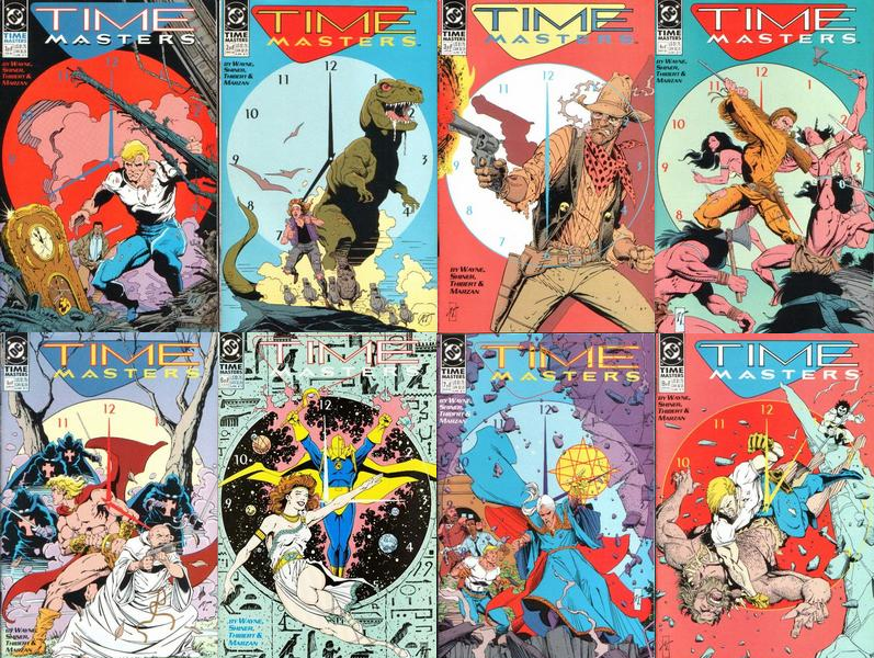 Allyson's Attic: TIME MASTERS 1990 mini #1 #2 #3 #4 #5 #6 #7 #8 of 8 ...