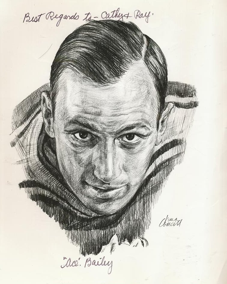 Vintage Leafs: Ace Bailey drawing
