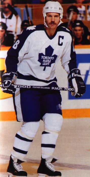 Vintage Leafs: Leafs captain Rob Ramage