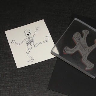 Mel Stampz: (12) Me & my Shadow: a Movable Skeleton card (Torturing ...