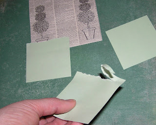 Mel Stampz: Snowy Topiaries: LPS Challenge (& a LONG sponging-blender ...