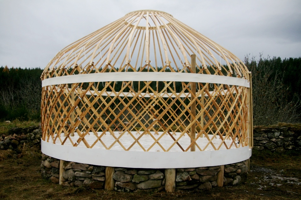 Red Kite Yurts: Yurt Construction