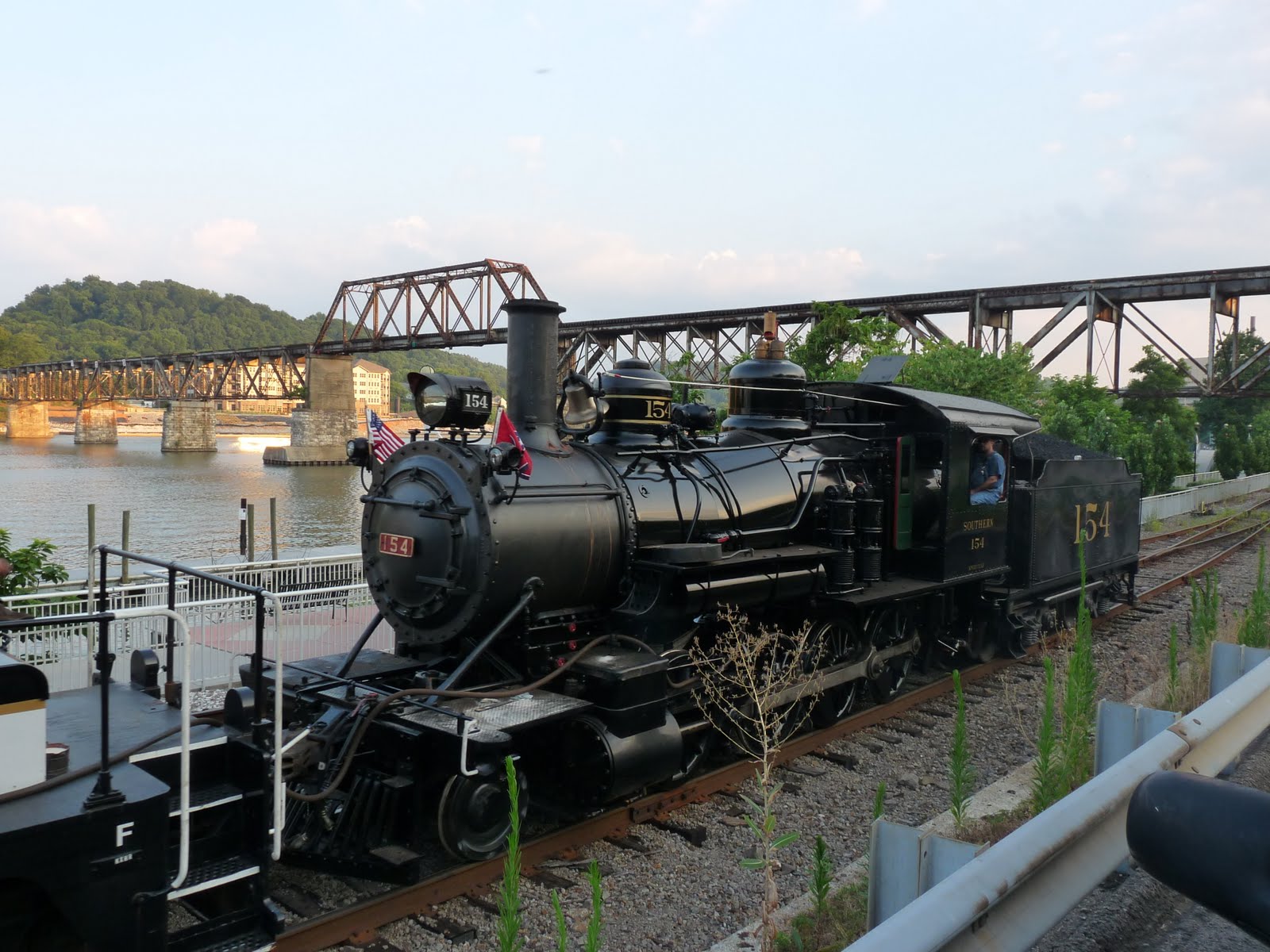 Building a live steam Southern 154