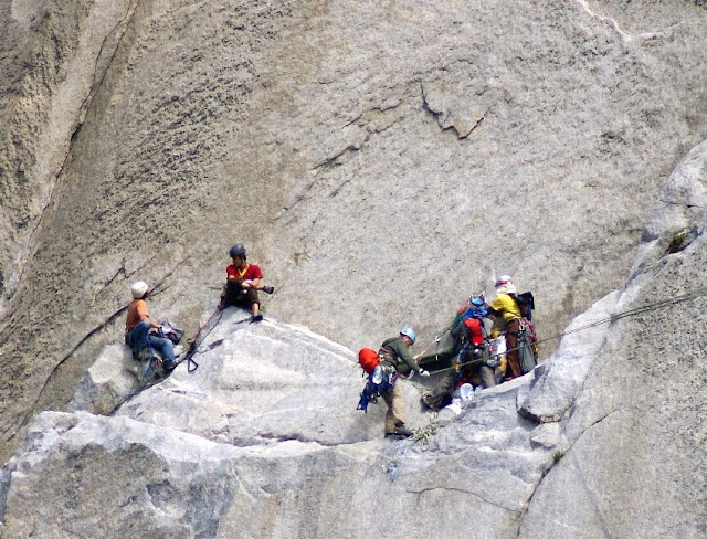 NO WAY DOWN: Run up to dolt tower