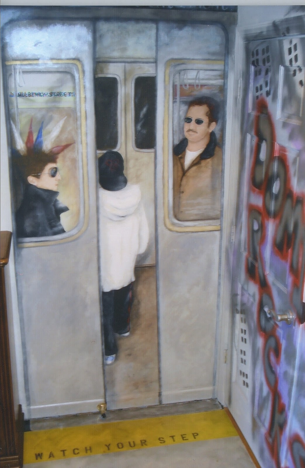 james johansen: dominick's bedroom/new york subway theme