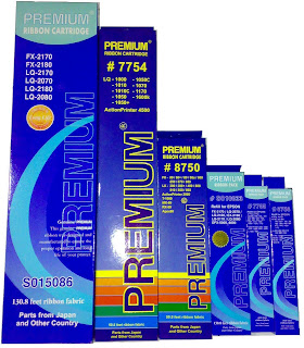 PREMIUM RIBBON & INK: Jual Ribbon Catridge / Refill dan Tinta
