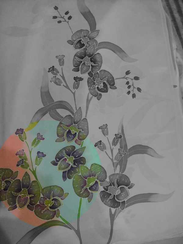 35+ Batik Motif Bunga Orkid, Yang Indah!