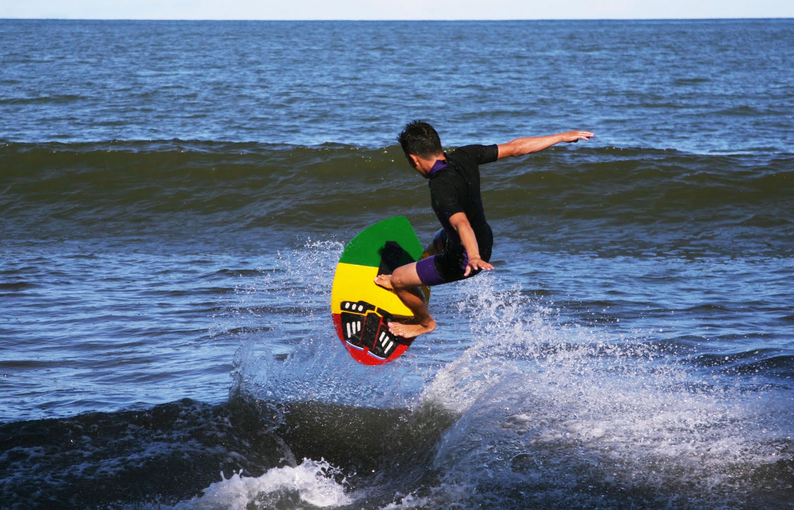 Skimboarding in Digos City