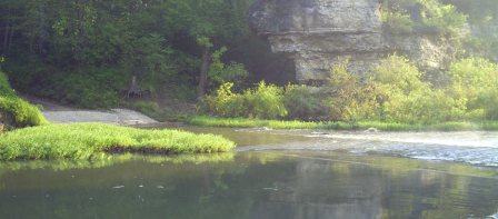 Living On the Ground: Bourbeuse River Mill Rock Access