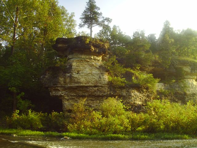 Living On the Ground: Bourbeuse River Mill Rock Access