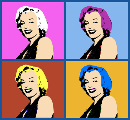 Digital imaging: Pop art examples
