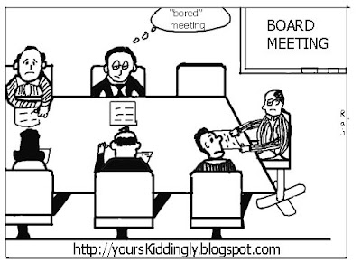 Funny News & Cartoons: Board Meeting