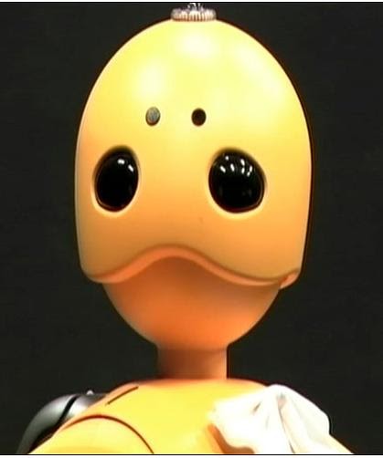 Lannyland A Land Of Imagination Robot Of The Day Wakamaru The Robot Actor And Salesman