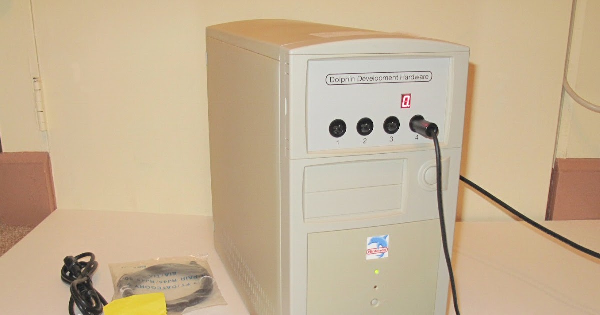 Retro Treasures: Nintendo Dolphin Dev & Debug Box