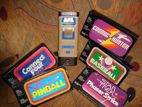 Retro Treasures: Milton Bradley Microvision & games