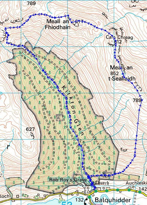 Inflatable Boat Journeys From Scotland: Balquhidder and Creag an Turic
