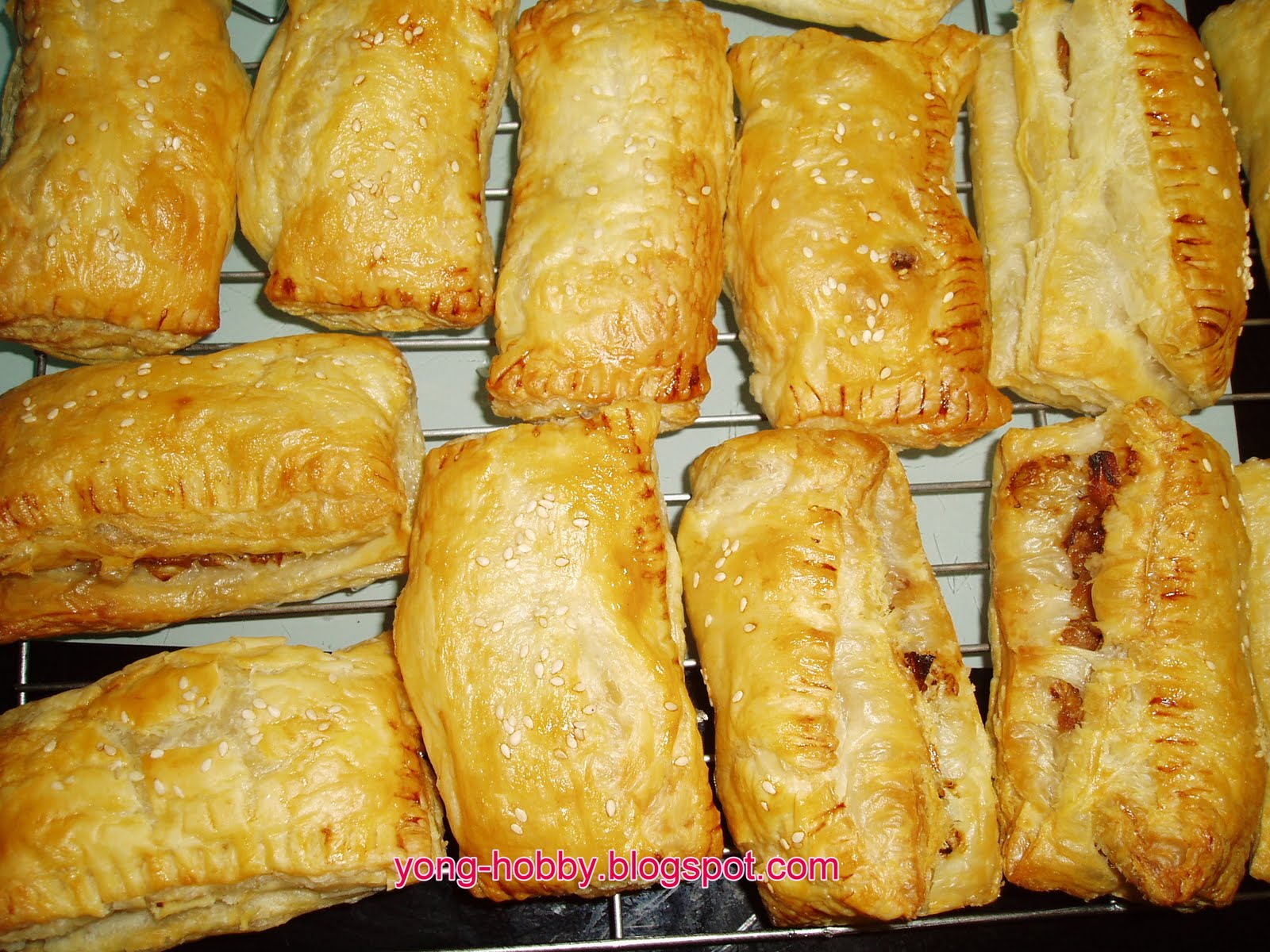 My Cooking And Hobby: barbecue chicken puff