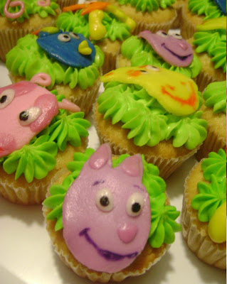 GANACHE PASTELERÍA CREATIVA: BACKYARDIGANS CUPCAKES