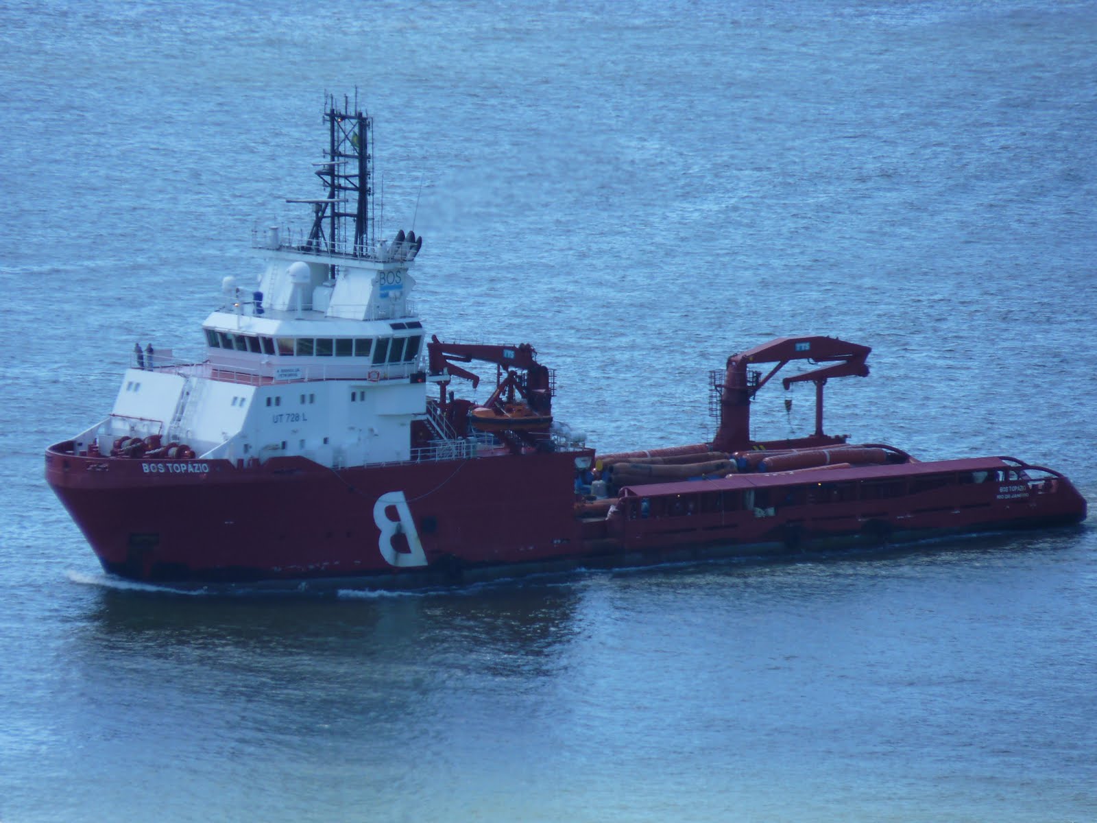 Ships calls Vitoria: Offshore Vessel's BOS Topazio & Skandi Leblon