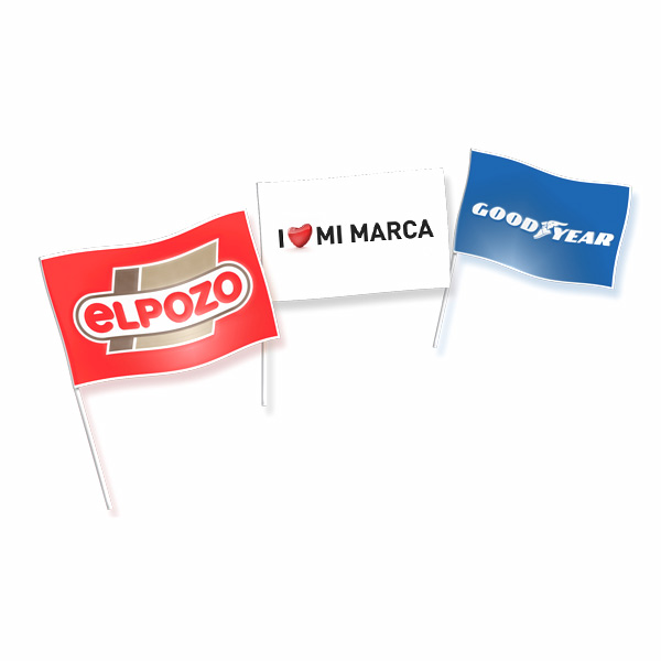 Creative - ARTICULOS PUBLICITARIOS: Banderas - Banderines con tu logo
