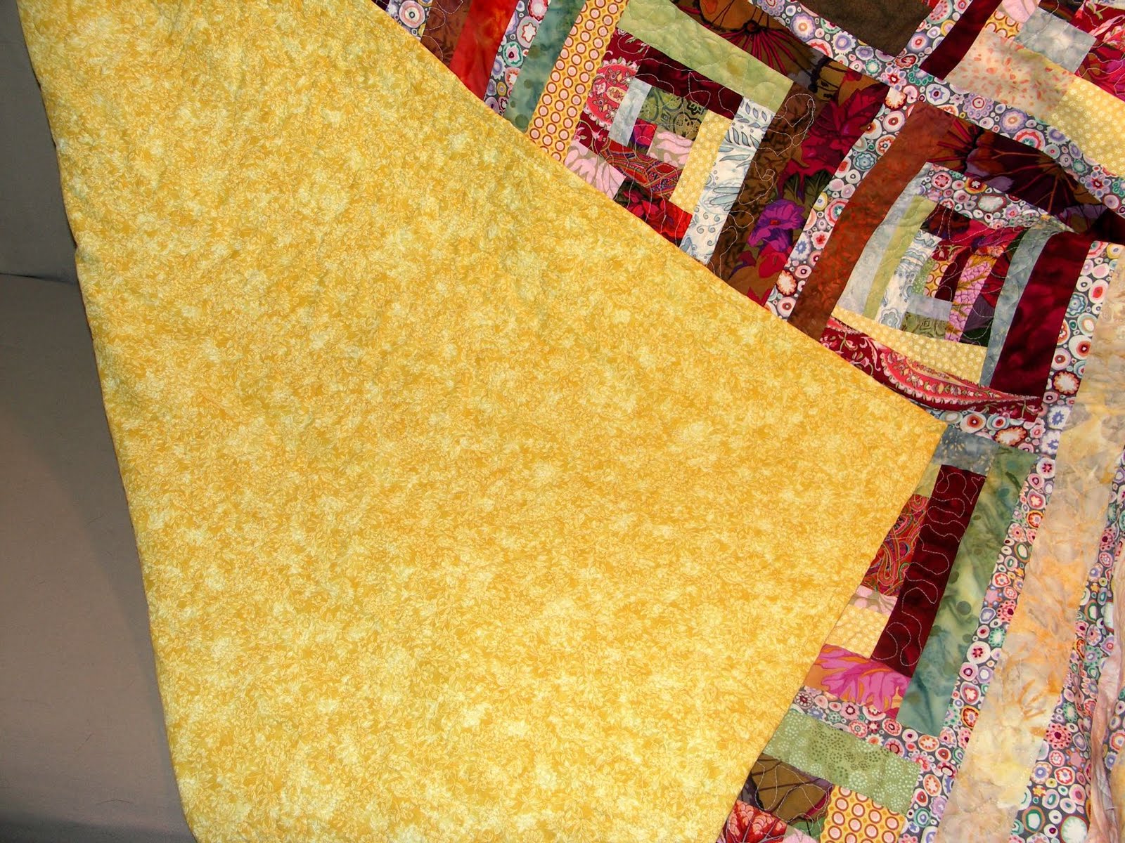 Quilts SB: Q49 – Quilt – Altered Logs I