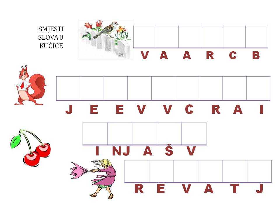 Zlatna djeca: Učimo slova: V