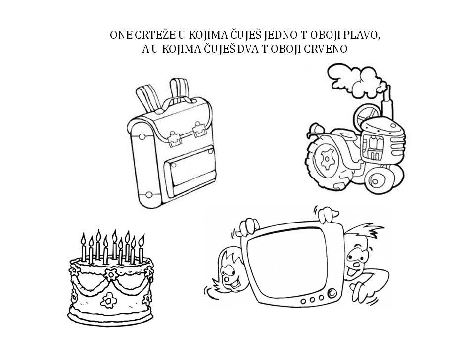 Zlatna djeca: Učimo slova: T