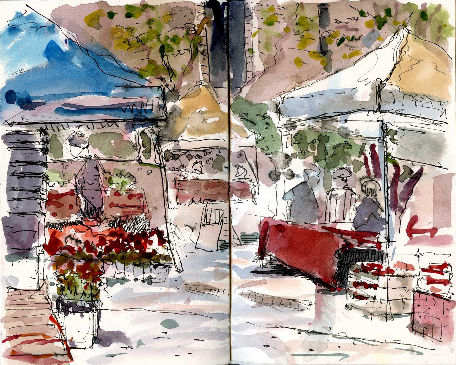 Urban Sketchers Symposium 2010: Portland, Oregon, USA: Sketching Nirvana