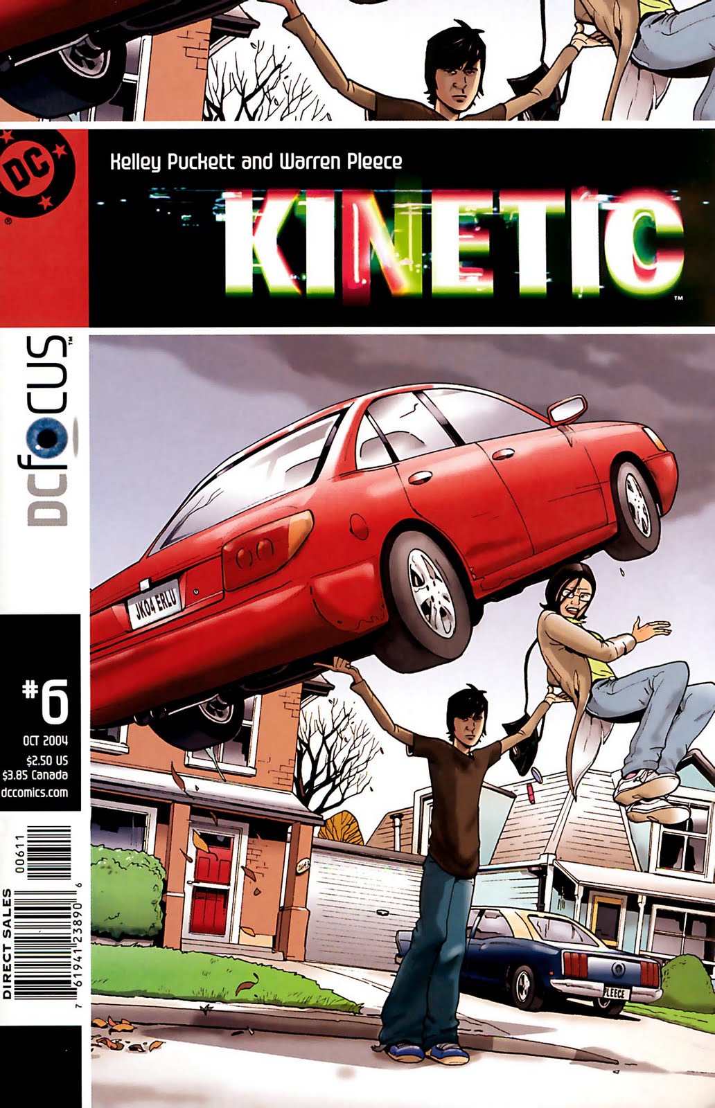 Comicflipper: A to Z: K is for Kinetic