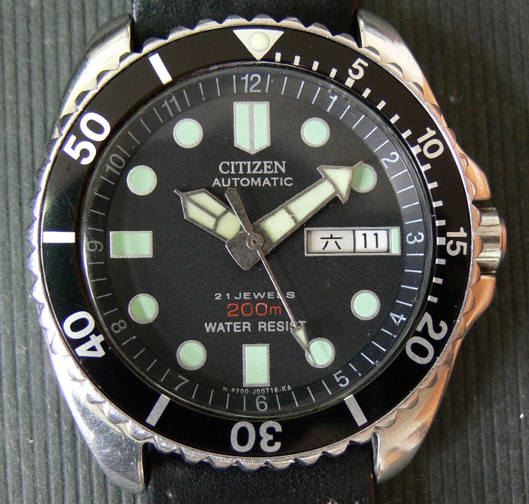 SEIKOholic: Citizen 8200-as búvár - jobb nem jut eszembe