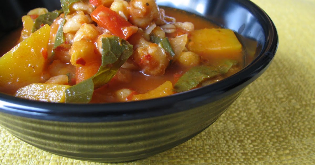 The Ordinary Vegetarian: Posole Stew with Butternut Squash and Collard ...