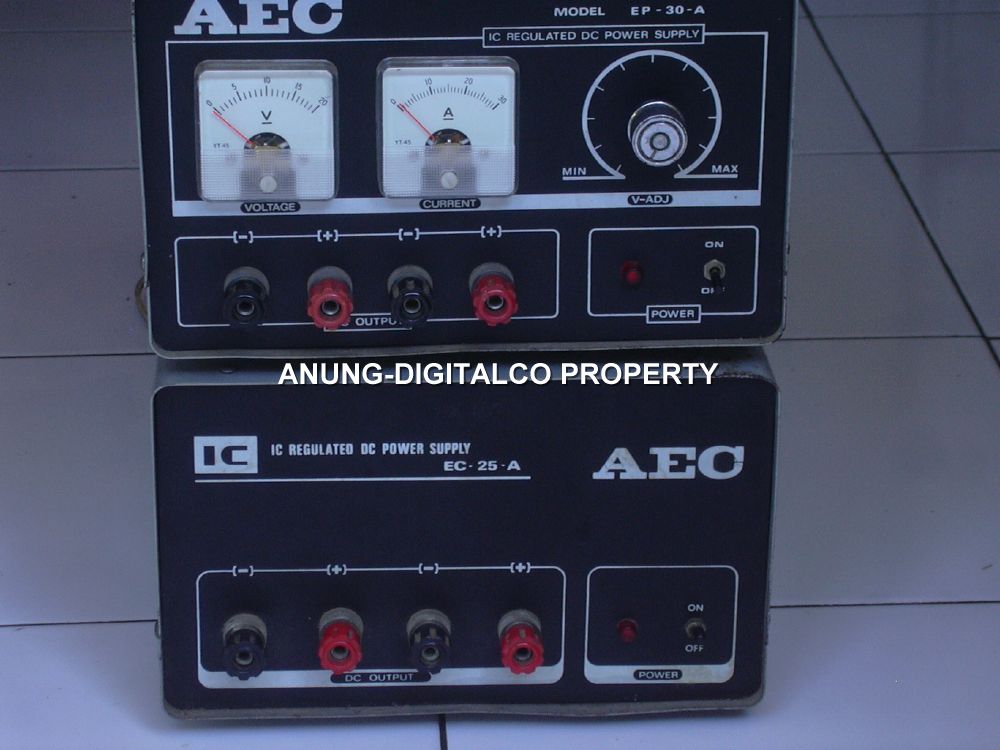 Anung (digitalco): *** Power Supply 13,8V AEC 30A dan 25A *** SOLD