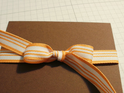 Ribbon tieing tutorial