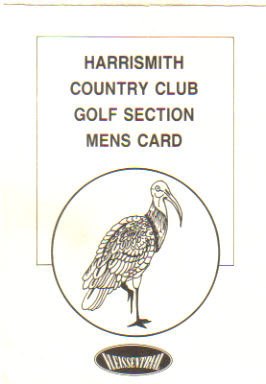 Gone Golf'in or Gone Photograph'in: South Africa Scorecards (Hankey CC ...