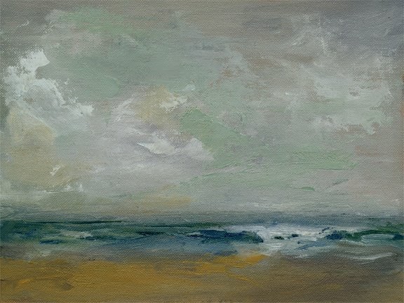 Ave Maria Fine Art Studio: Of Elizabeth Tolley's 'Between Showers'