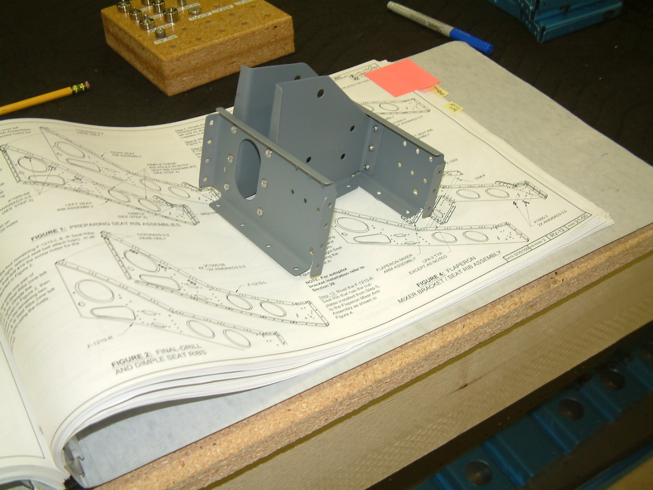 RV-12 Builder in Sandy, UT: Pulley and Flaperon Mixer Assemblies