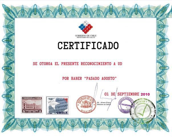 El despertar de la conciencia y los sentidos: Pase Agosto!!