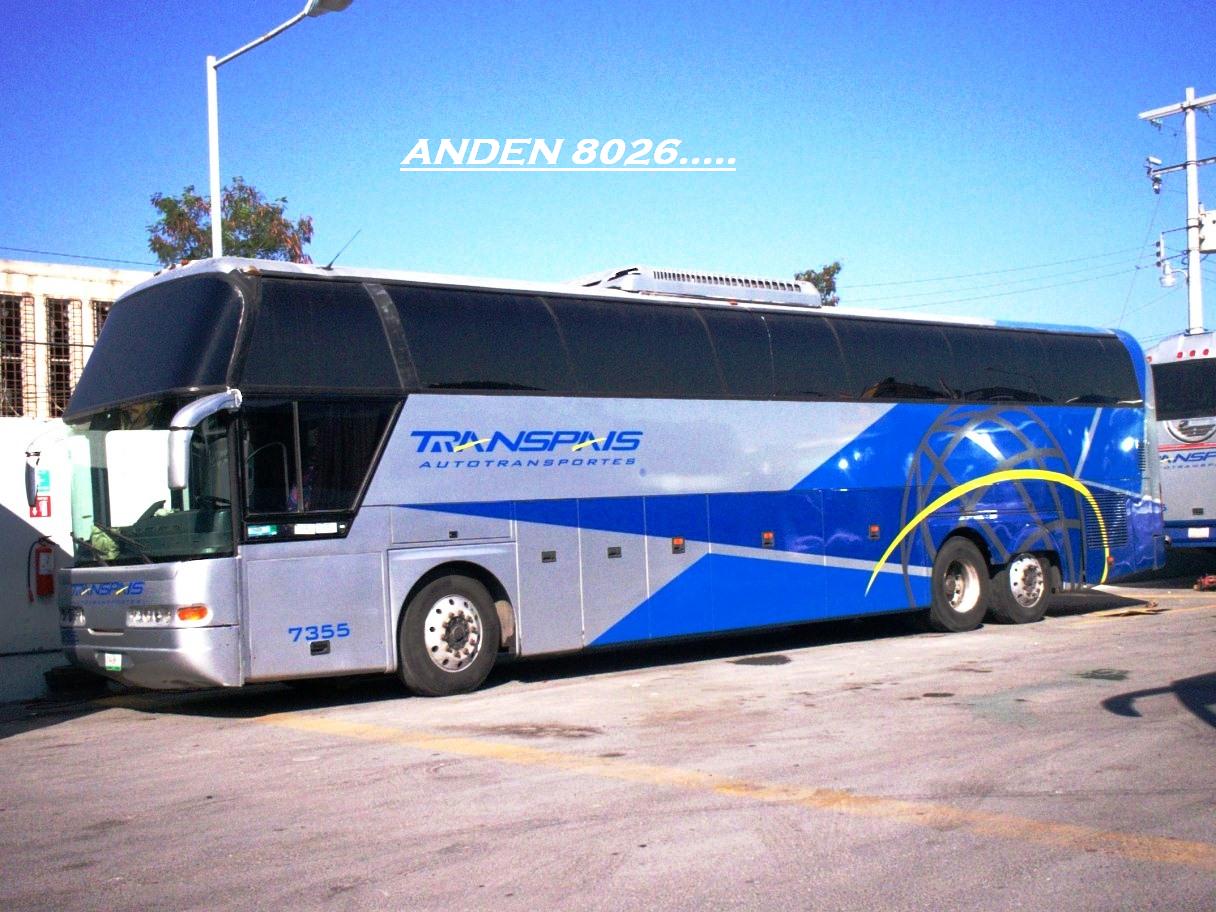 ANDEN 8026 EL LADO AMABLE DEL AUTOBUS: TRANSPAIS AUTOTRANSPORTES