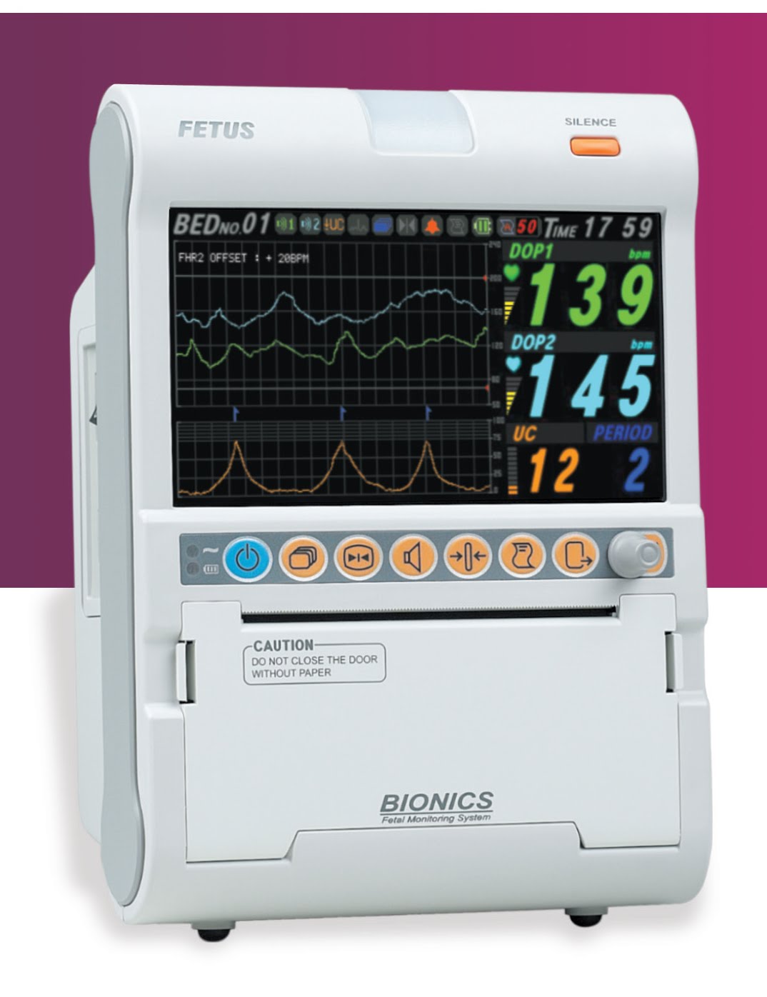 alkes-alatkesehatan: CARDIO TOCO GRAP (CTG) BIONICS BFM900