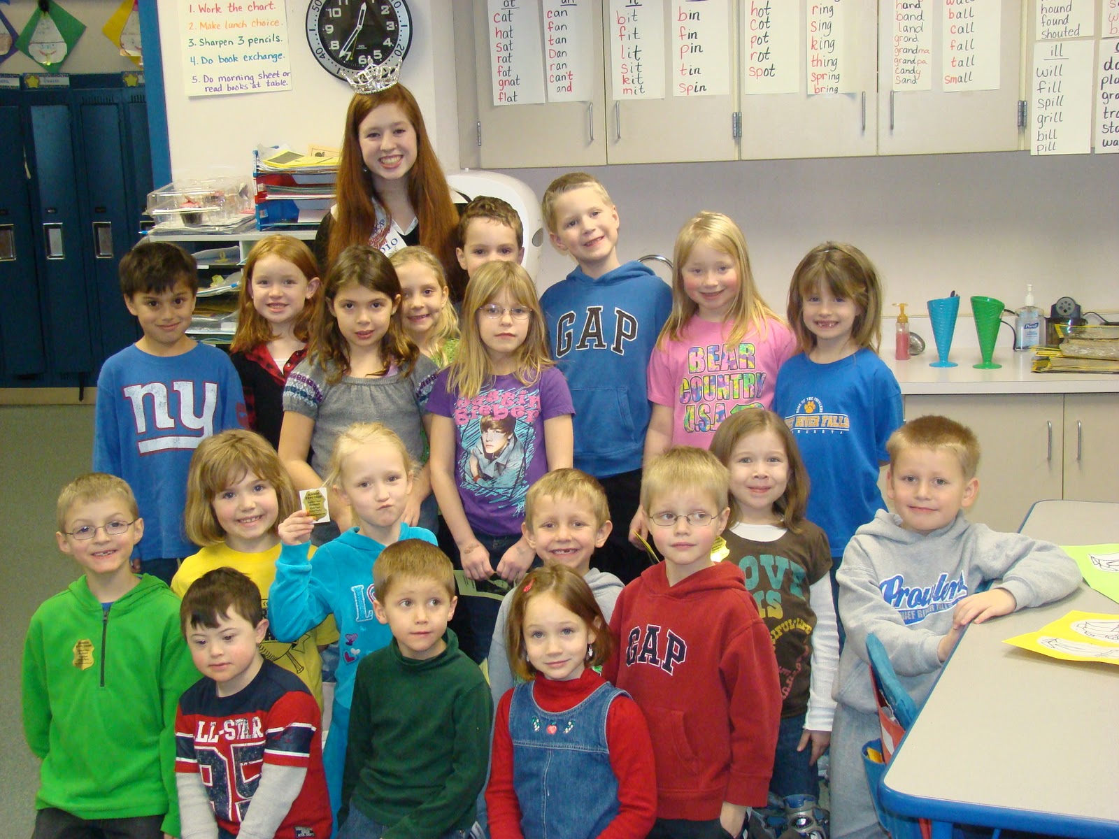 Brianna Drevlow: 1/14/2011 Mrs. Froiland's 1st grade class, Challenger ...